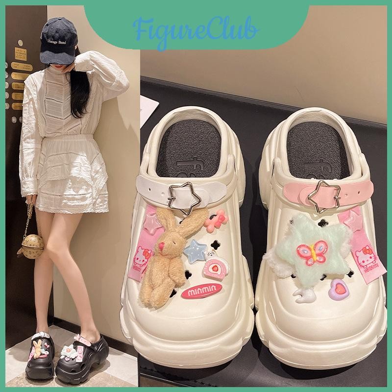 Cute Cartoon Style Summer Platform Casual Beach Slip-on Sandals For ...