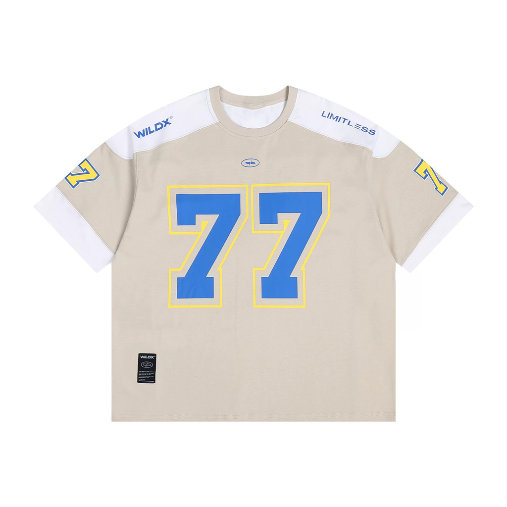 BeCoolMan【6 colors】 Men's T-shirt Color blocking splicing sports style ...