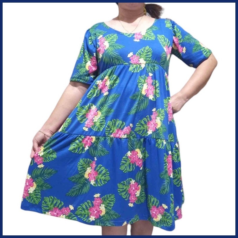 ↖ 3XL Plus Size Layered Baby Doll Dress | Large-XXXL | Taytay Tiangge ...