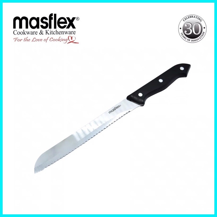 Masflex 7 pcs Knife Block Set with rack OW-7KB | Shopee Philippines