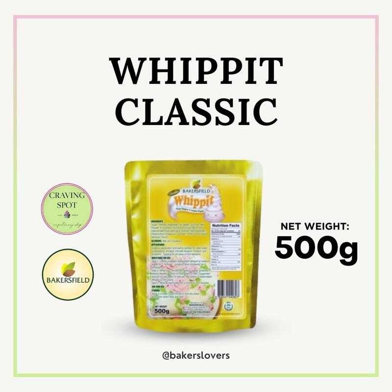 500G Whippit Classic Bakersfield| March 2026 Expiry 44B | Shopee ...