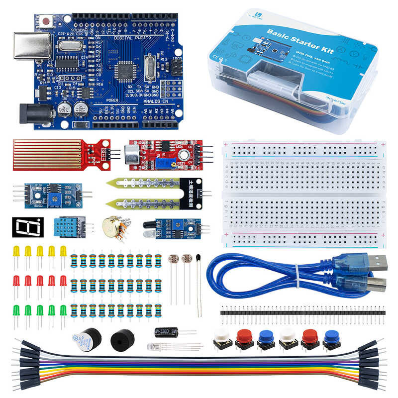 LAFVIN COD Basic Starter Kit para sa Arduino Uno R3 Projects Beginner ... LAFVIN COD Basic Starter Kit para sa Arduino Uno R3 Projects Beginner ...