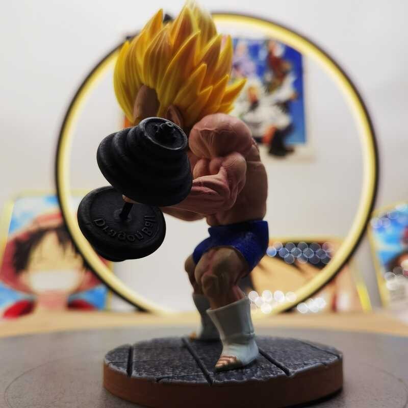 Ball Muscle Dragon Fitness Beijita Wufan Wukong Barbell Bida GK Statue ...