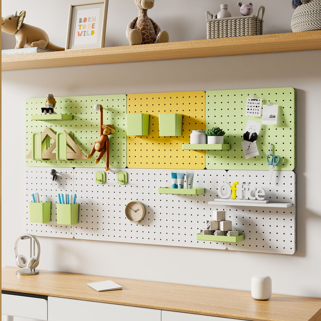 Desktop Shelf Hole Board Home Study Table Desk Dormitory Vertical ...