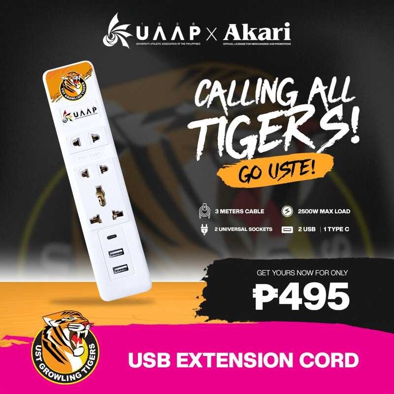 LY AKARI X UAAP [ UST ] 3-GAng 3M ExtenSion Cord NA MAy 2USb/1Type C Port + Surge Protection ...