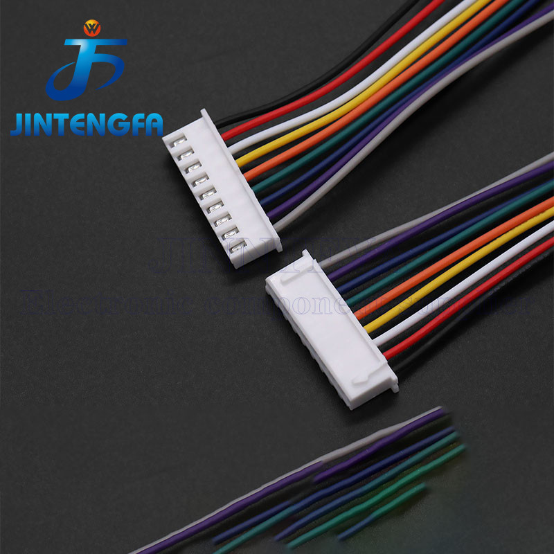 10Sets/Lot JST XH2.54 XH 2.54mm Wire Cable Connector 2 3 4 5 6 7 8 9 10 11 12 Pin Pitch Male ...