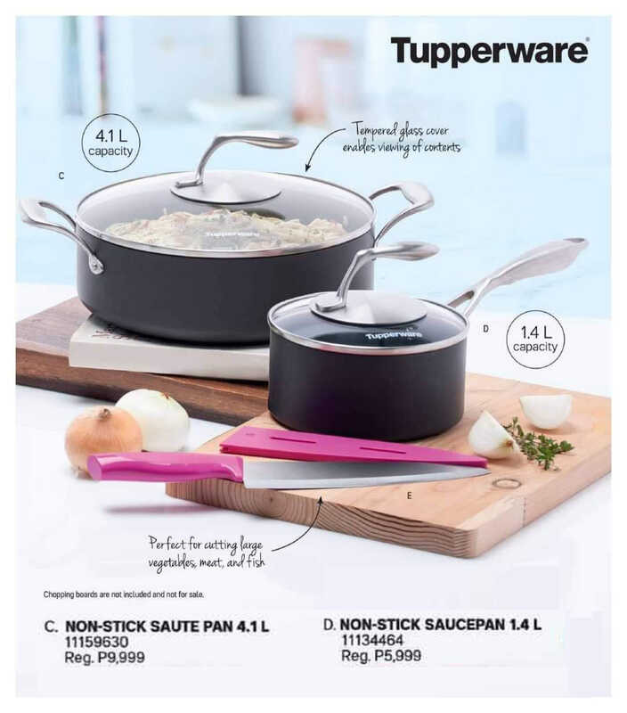 Tupperware Original Black Series Non-Stick | Shopee Philippines