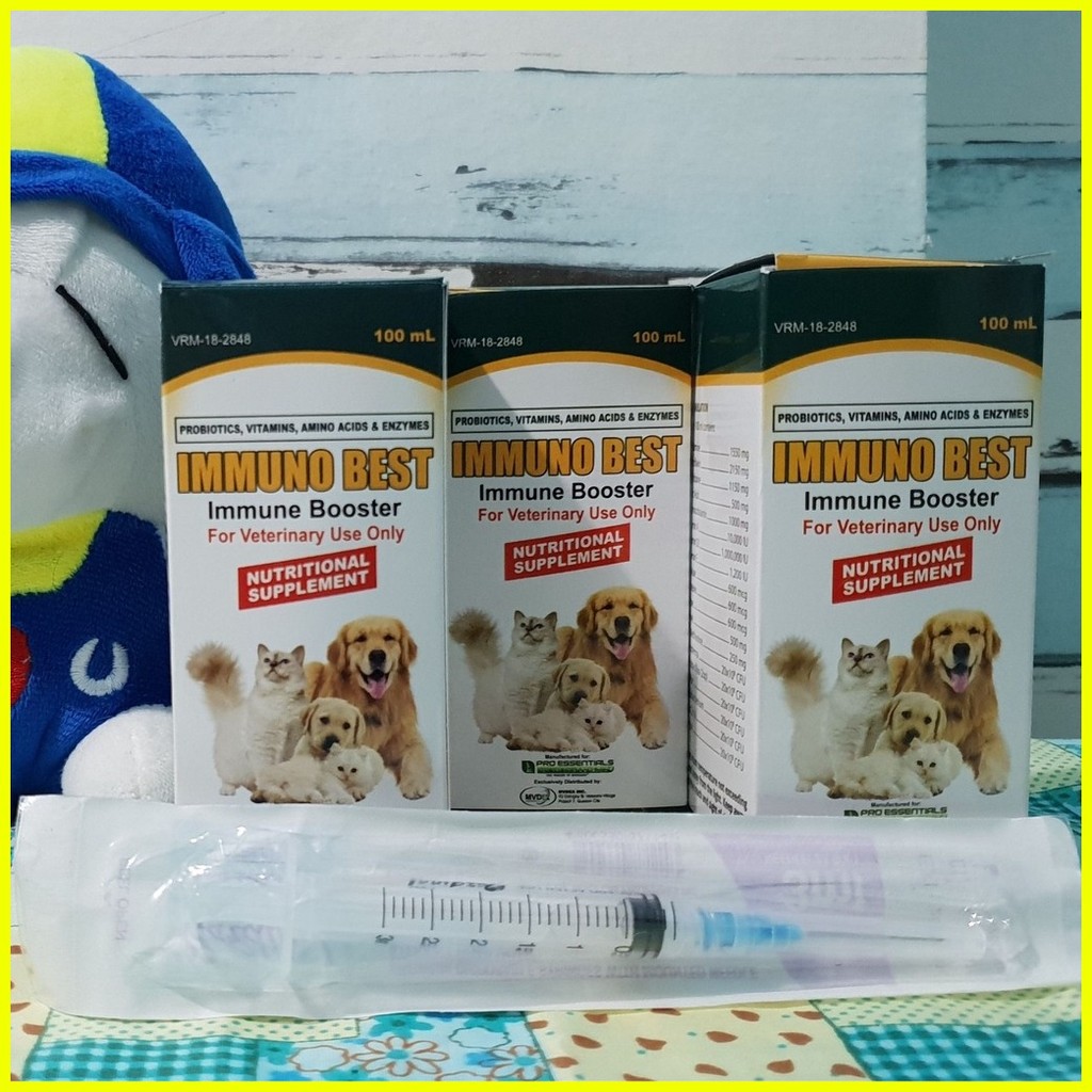 Immuno Best Probiotic and Multivitamins for Dogs and Cats (100ml ...