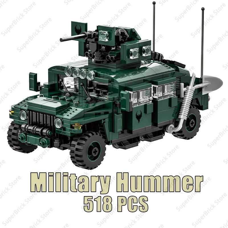 De 2024 Military Humvee Armor Vehicle M35a2 Truck Anti-Aircraft Missile ...