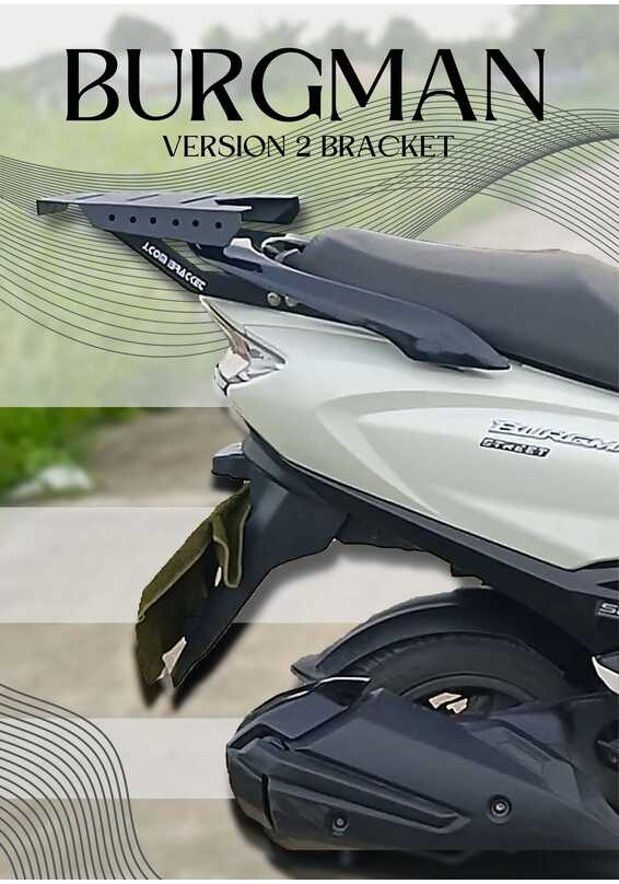 2 Version For SUZUKI BURGMAN STREET By J.Com Bracket | Shopee Philippines