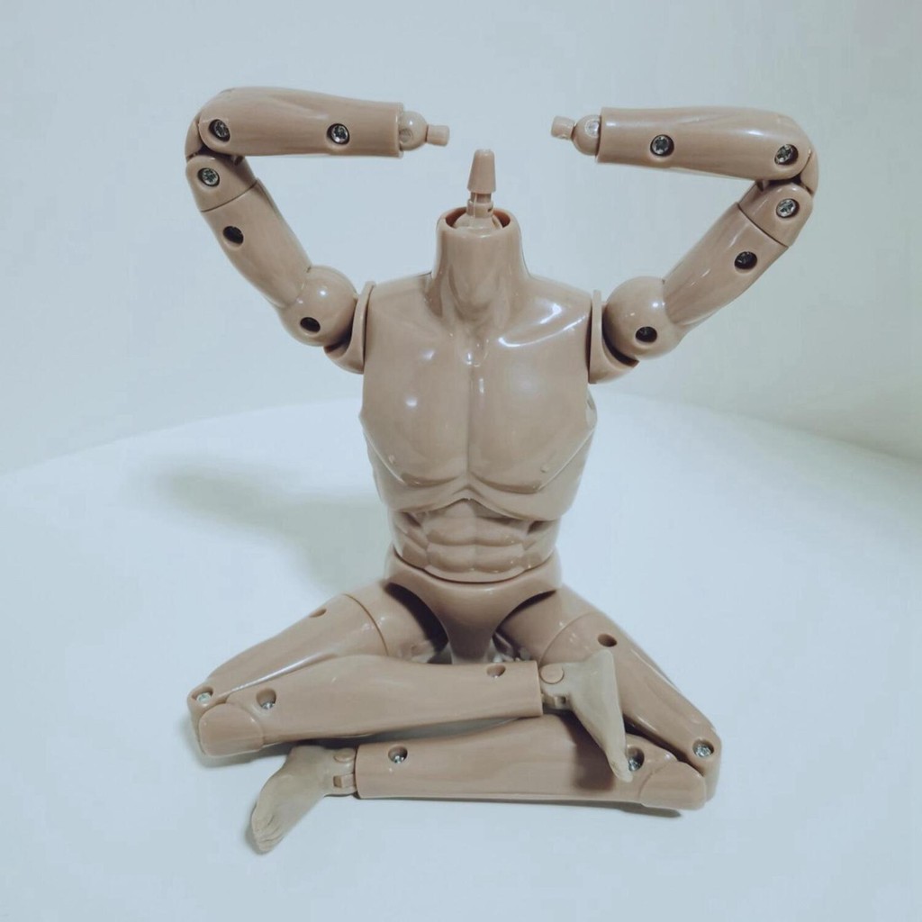 1/6 Scale Action Figure With Spare Hands 12 Inch Male Muscular Man ...