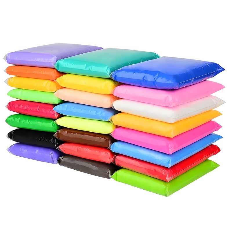 24 SIWEI 1000G Air Dry Moldable Cosplay Soft Playdough & Slime Para Sa ...