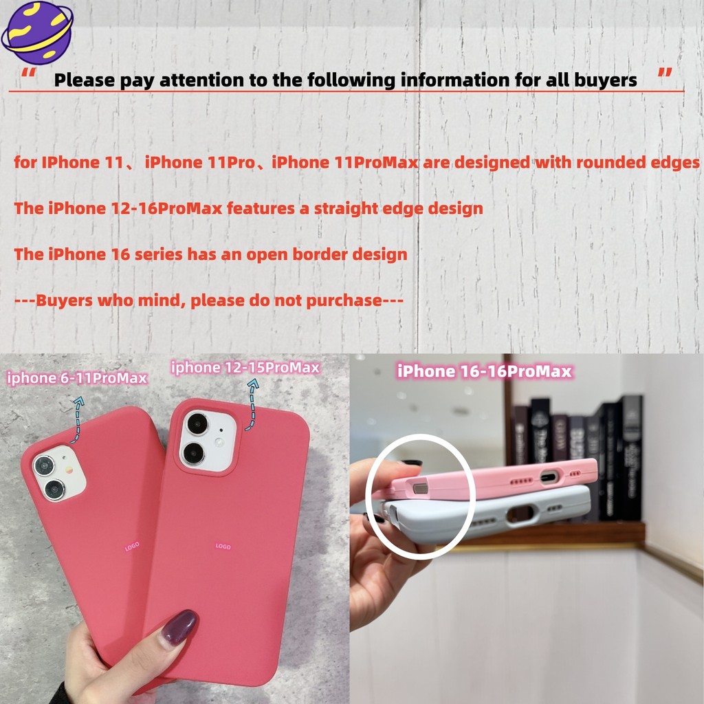IP16 Liquid Silicone Phone Case Suitable for IPhone 16 15 14 Plus 13 12 ...