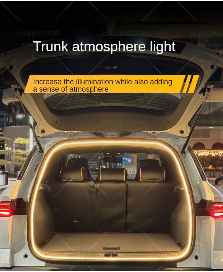 Trunk lighting for byd seal/dolphin/atto3/sealion 6 dmi Brighten LED ...