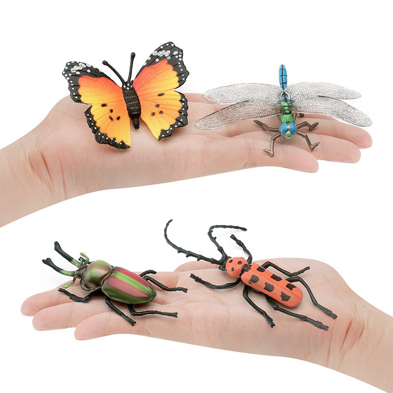 Stunning Insect Pvc Models Including Butterflies Ants Beetles Spiders ...