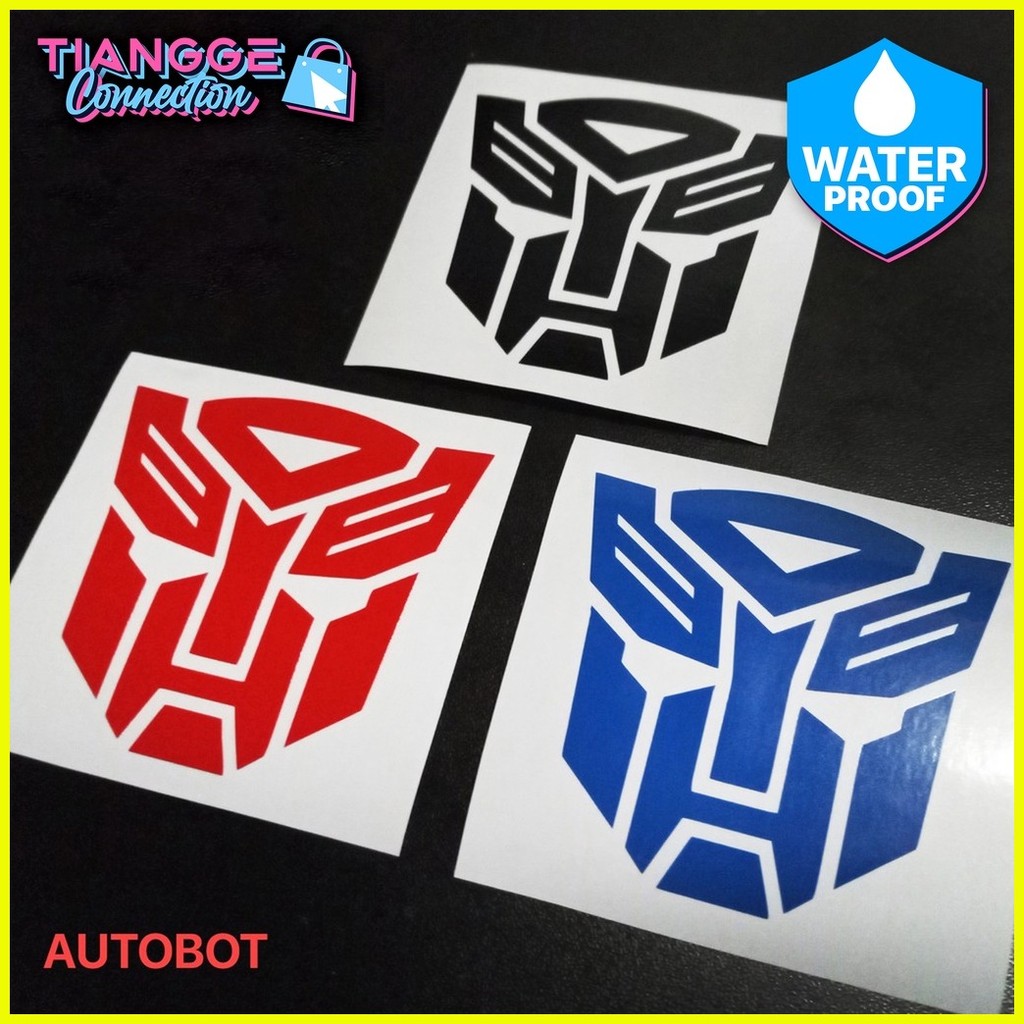 AUTOBOT TRANSFORMERS STICKER vinyl decal for phone, pc, laptop, fuel ...