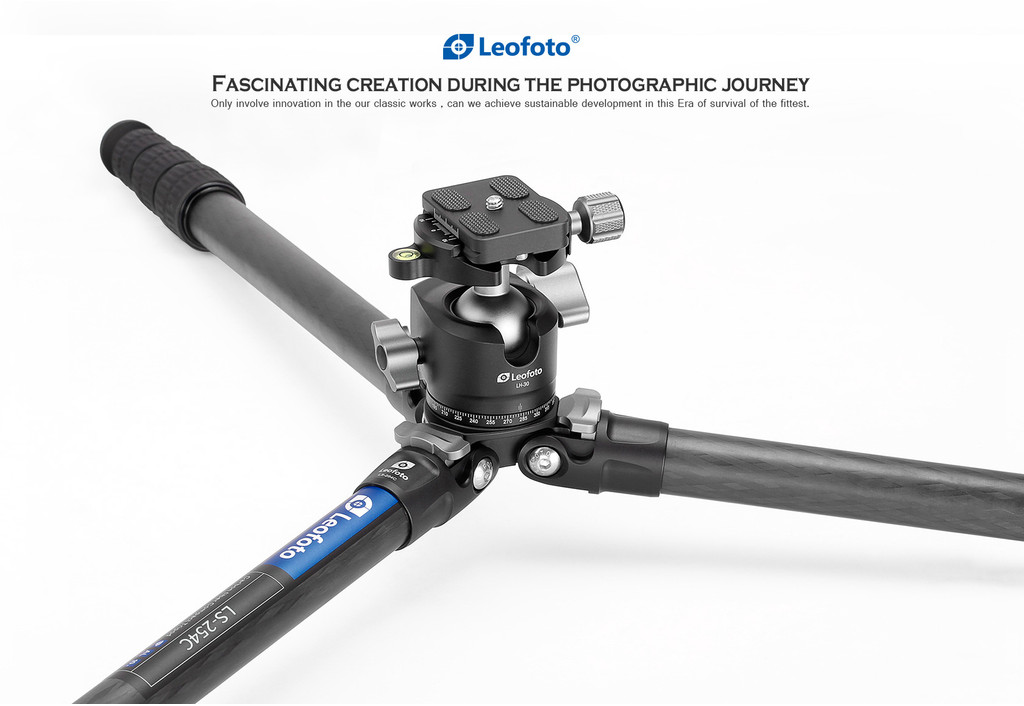 Leofoto LS-254C Ranger Series Carbon Fiber Tripod | Shopee Philippines