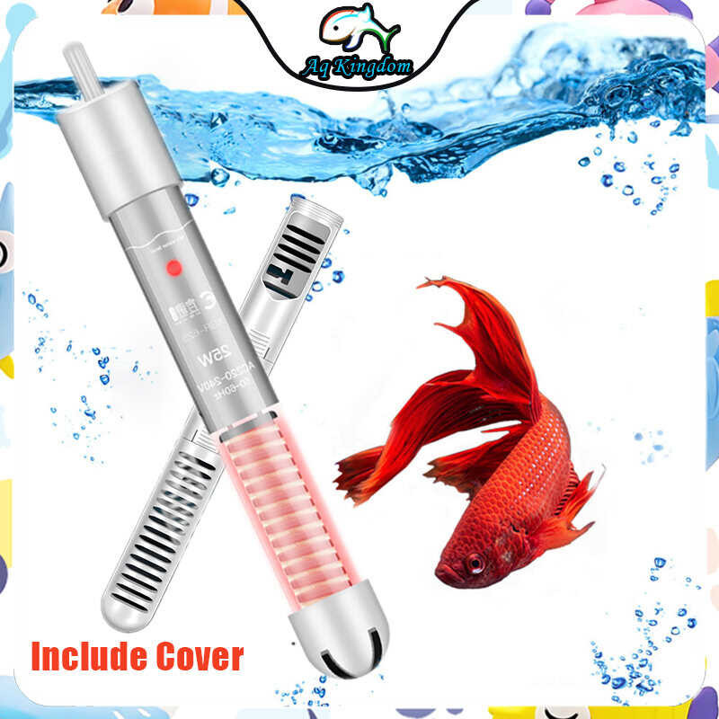 Adjustable Na Rod Fish Heater Tank Walang 50W-500W Thermostat Glass ...