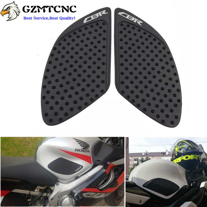 Motorcycle Decals Tank Traction Pad Side Knee Grip Protector Rubber ...