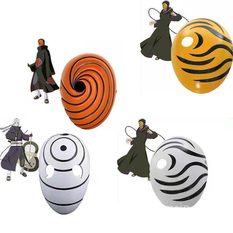 Anime Cosplay Obito Tobi Mask Face Coser Cosplay Prop Comic Con For Kid ...