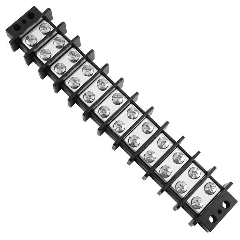 double GLOSO TBE row stainless steel terminal block, ship grade, 4-14 ...