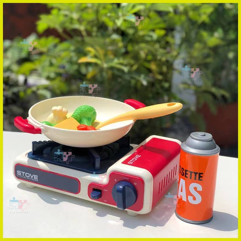 ⊙ Little Actress Cooking Shabu Shabu Hotpot Play Set Playset Cook Stove ...