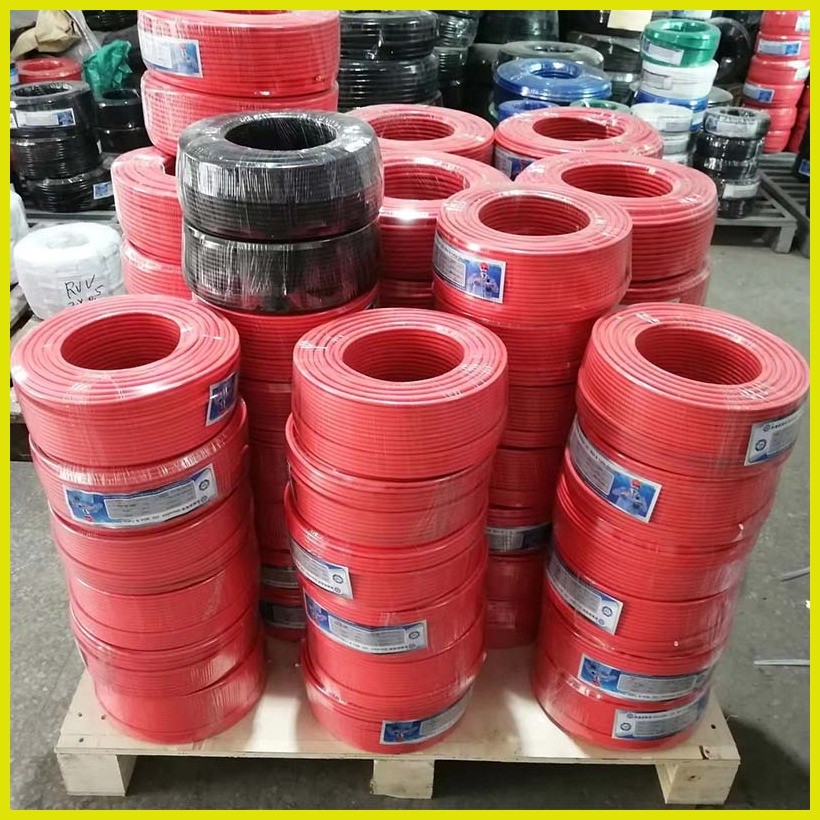 ஐ 10mm² Solar Cable Single Core DC Cable PV Cable Pure copper tinnedfor ...