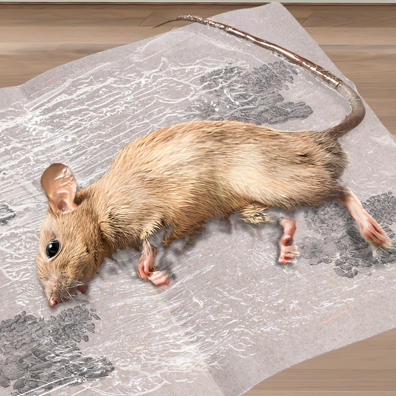1/5Pcs Indoor Super Strong Sticky Mouse Boards / Professional Rodent ...