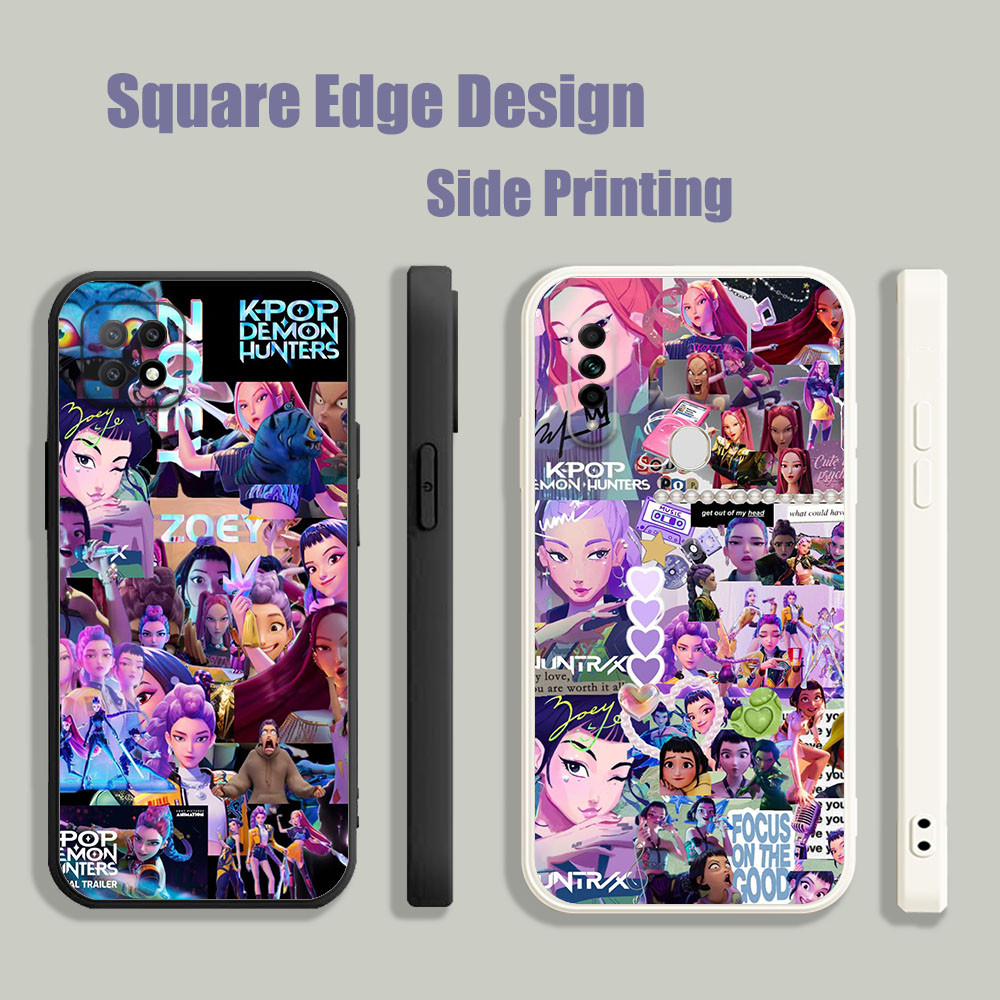 Casing For OPPO A39 A57 Reno 5 7 8 A54 A94 kpop demon hunters Pink ...