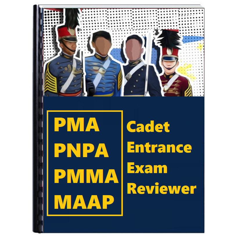 PMA, PNPA, PMMA, MAAP Cadet Entrance Exam Reviewer 2025 | Shopee ...