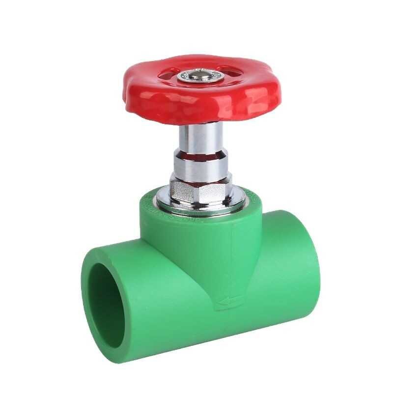 PPR Hot Weixing and Cold Water Pipe Fittings Stop Valve Main Switch 1/2 ...
