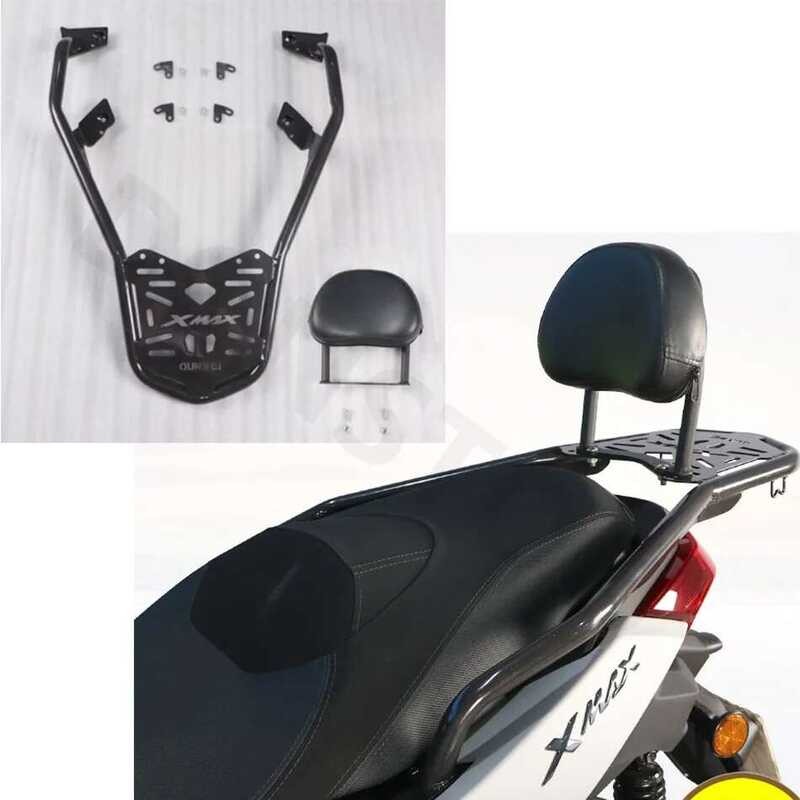 A Motorcycle XMAX 300 Box Bracket Tail Rack Tailstock Shelf Backrest ...