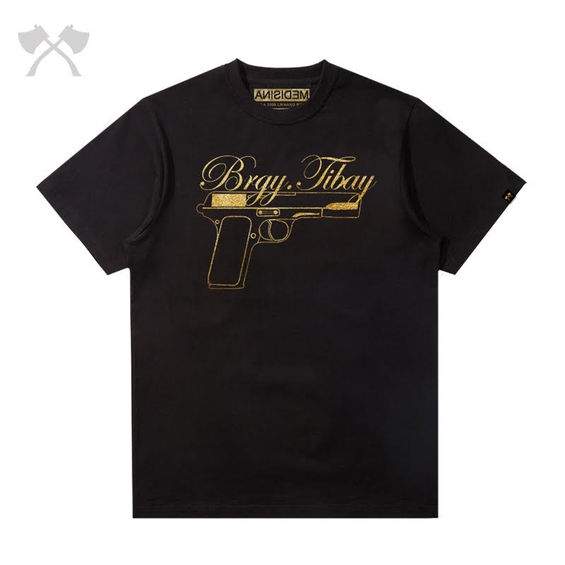 MEDISINA BARIL GOLD TSHIRT BLACK#24 | Shopee Philippines