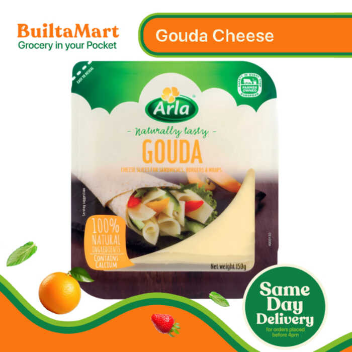 Arla Natural Gouda Cheese Slices (150G) lyt | Shopee Philippines