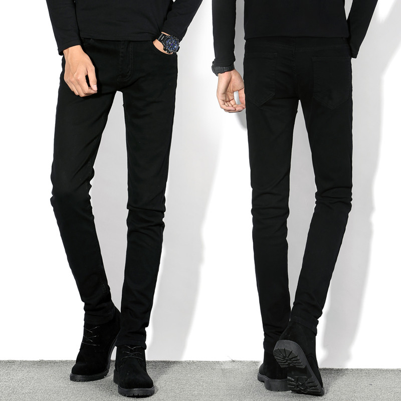 Men's Black Denim Pants for Him | Shopee Philippines