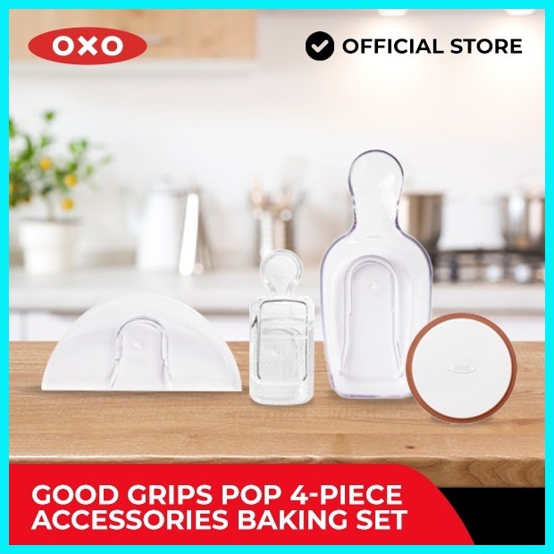 OXO Houseware Good Grips POP 4-Piece Accessories Baking Set | Shopee ...
