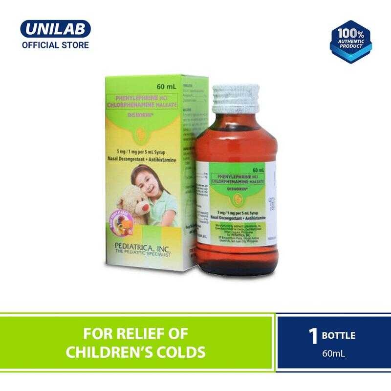Disudrin 60Ml Syrup For The Relief Of Children's Colds 0Ca | Shopee ...