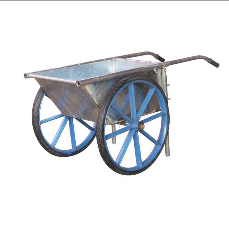 Stainless Steel Thickened Handcart Construction Site Cart Building ...
