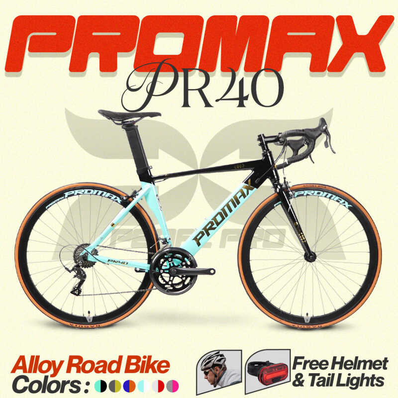 Promax Pr40 Alloy Aero Road Bike Outdoor Cycling Street Aluminum ...