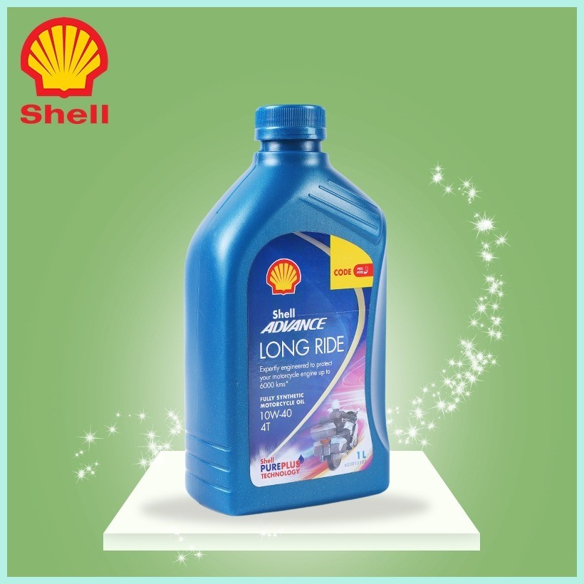 Shell Advance Long Ride Scooter Oil 1L 4T Ultra 10w40 Fully Sythetic ...