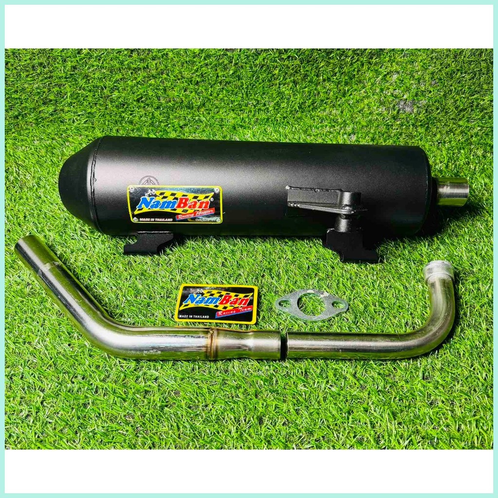 NAMBAN POWER PIPE MUFFLER ORIGINAL FOR NMAX/AEROX/M3/CLICK/BEAT FI ...
