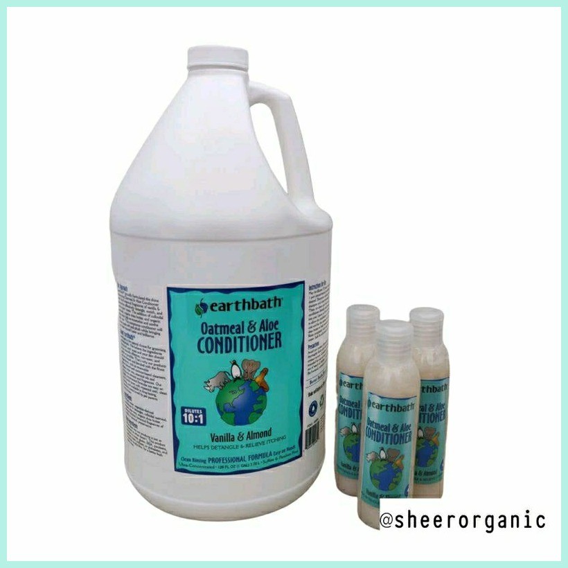 Earthbath, Oatmeal & Aloe, Itchy & Dry Skin Relief, 100ml Repack, Dog ...