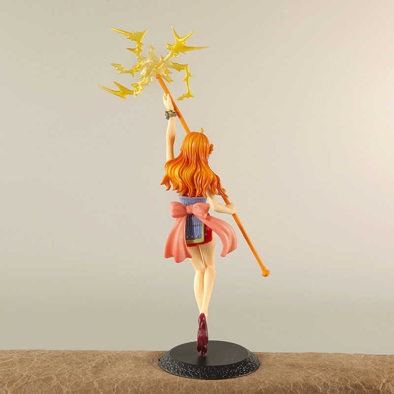 Piece Isang anime peripheral figurines labanan ang panahon stick Nami ...