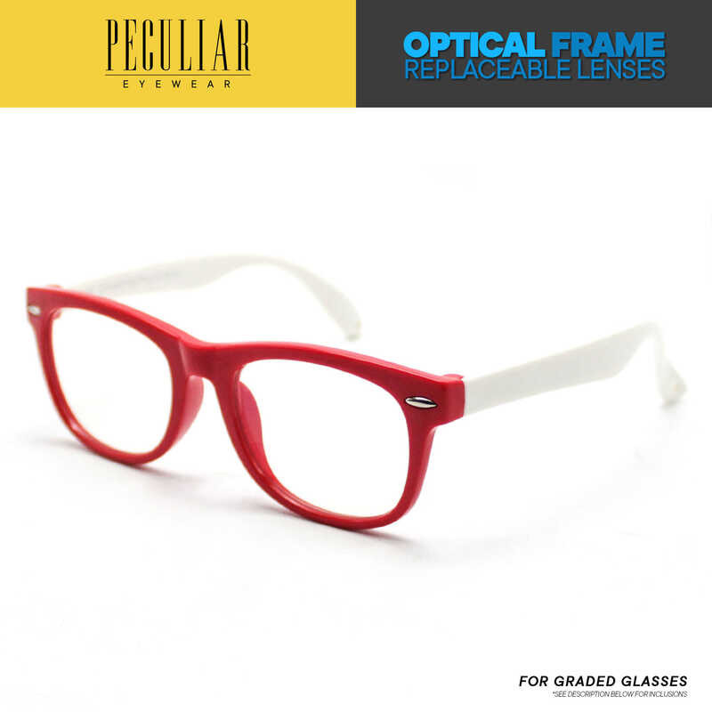 Peculiar Eyewear PARKER Kids Square Optical Frame For Graded Lens ...