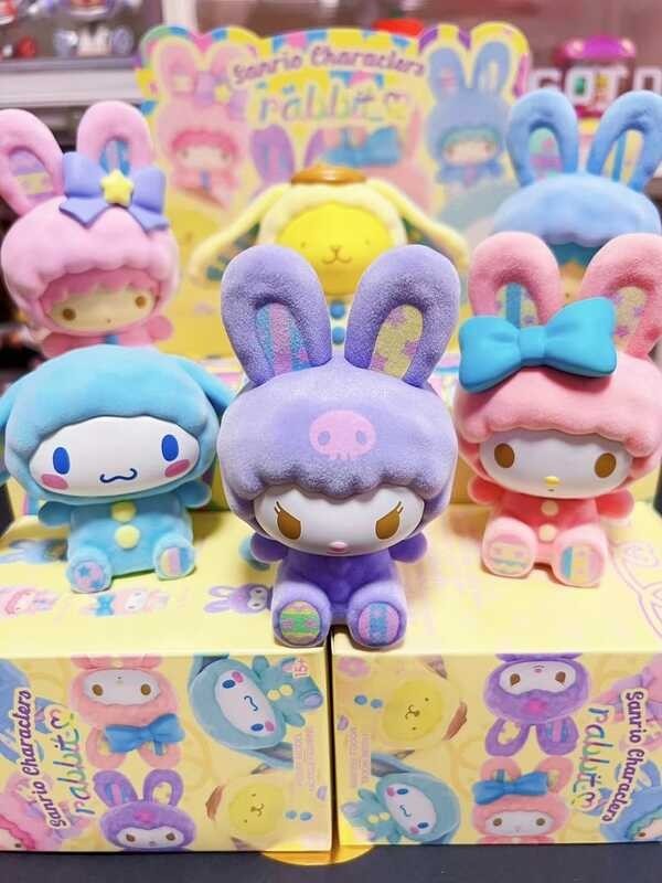 499 Spot The Original Merit Goods Sanrio Rabbit Flocking Blind Box Of ...