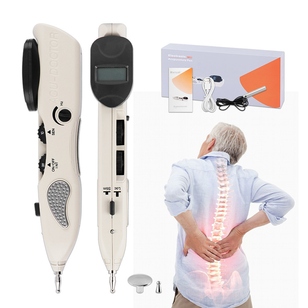 Salorie Adjustable Body Electric Pulse Acupuncture Points Pen TENS ...