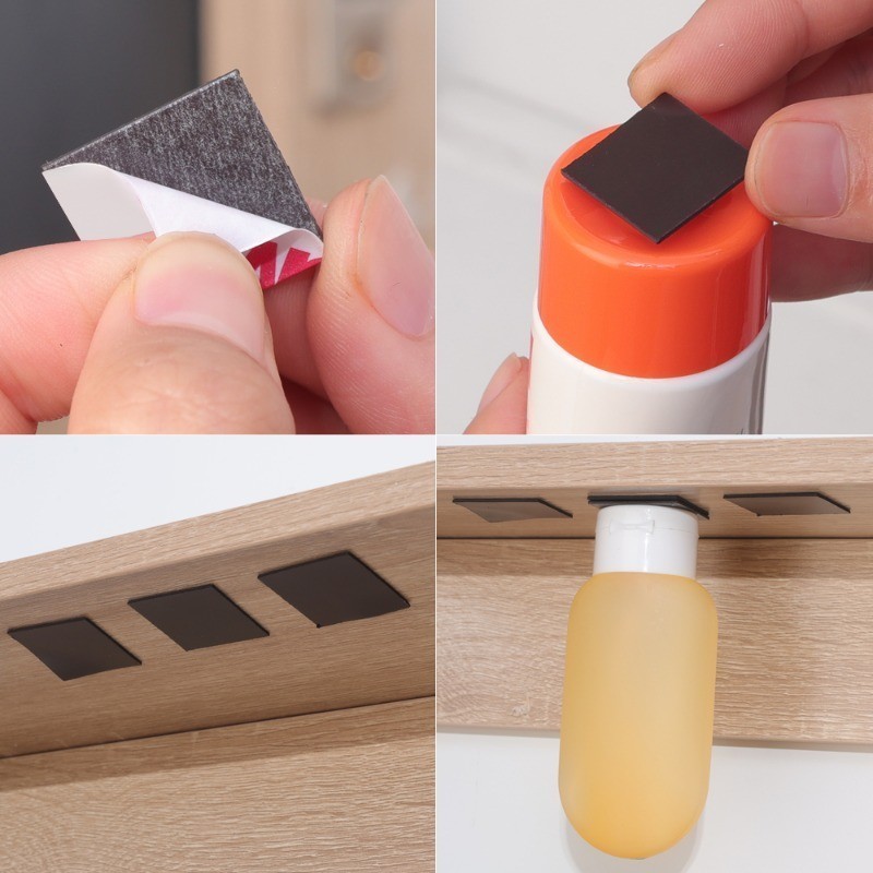 50PCS Square Magnet Sheets - Flexible Sticky Magnet Tape - Soft ...