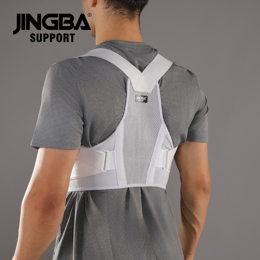 1 Piece Unisex Adjustable Back Support Brace Posture Corrector | Shopee ...