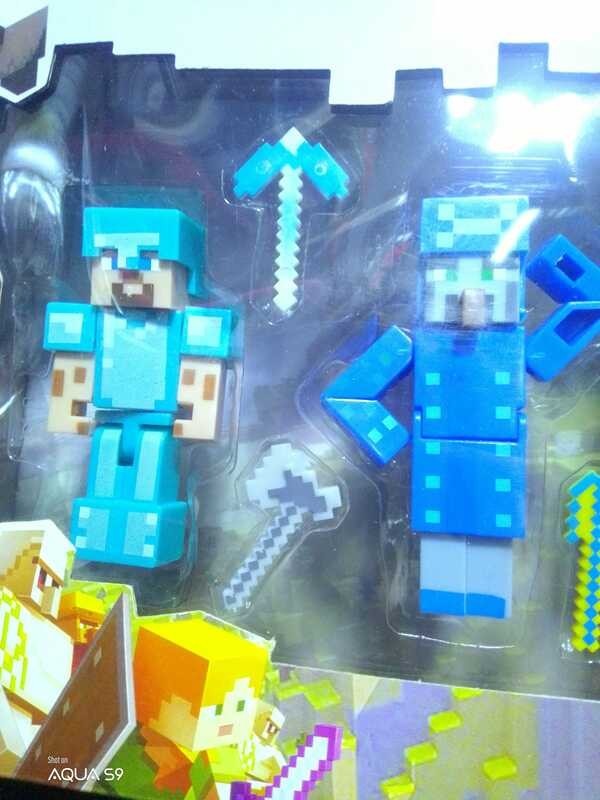 LY 8N1 MinecrAft CHArActerS Set WitH AcceSSorieS (No Code) | Shopee ...