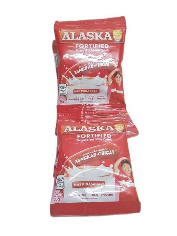 Alaska Fortified Powdered Milk Drink (36 sachets x 33 grams) | Shopee ...